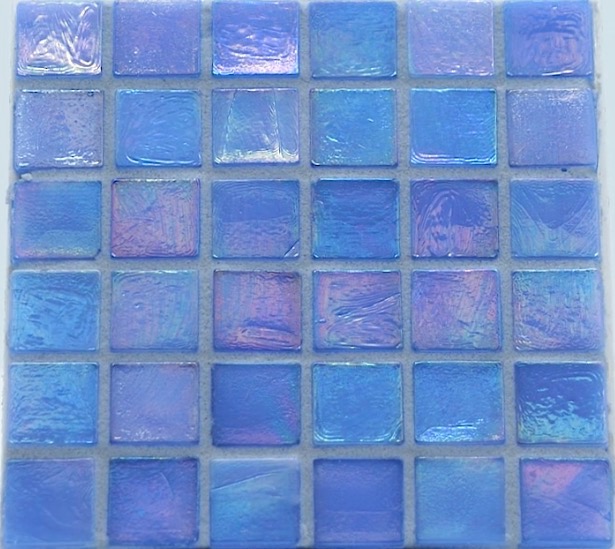 Sicis Iridium Periwinkle Glass Tile | Glass Mosaic Tiles for Pools ...