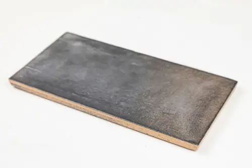 Urbana Silver Handmade Ceramic Tile 4x8 | Metallic Silver Wall Tile ...